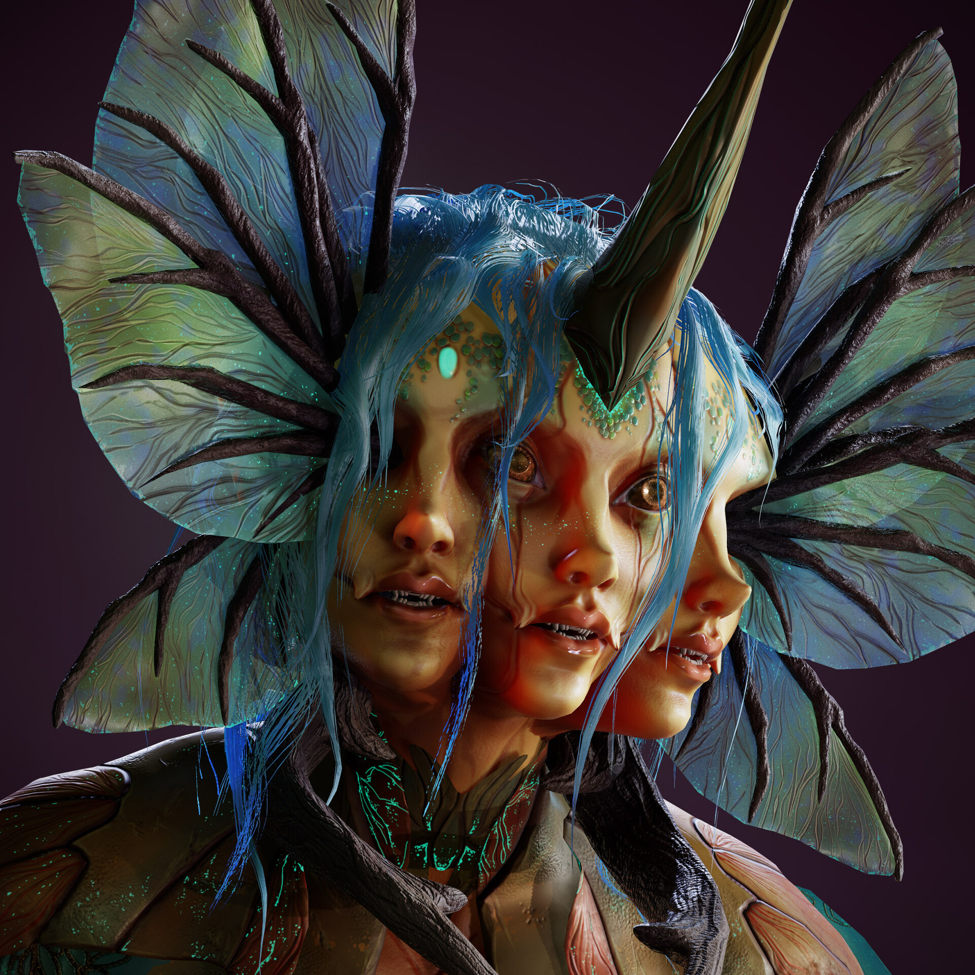 ArtStation - The Hive Mother