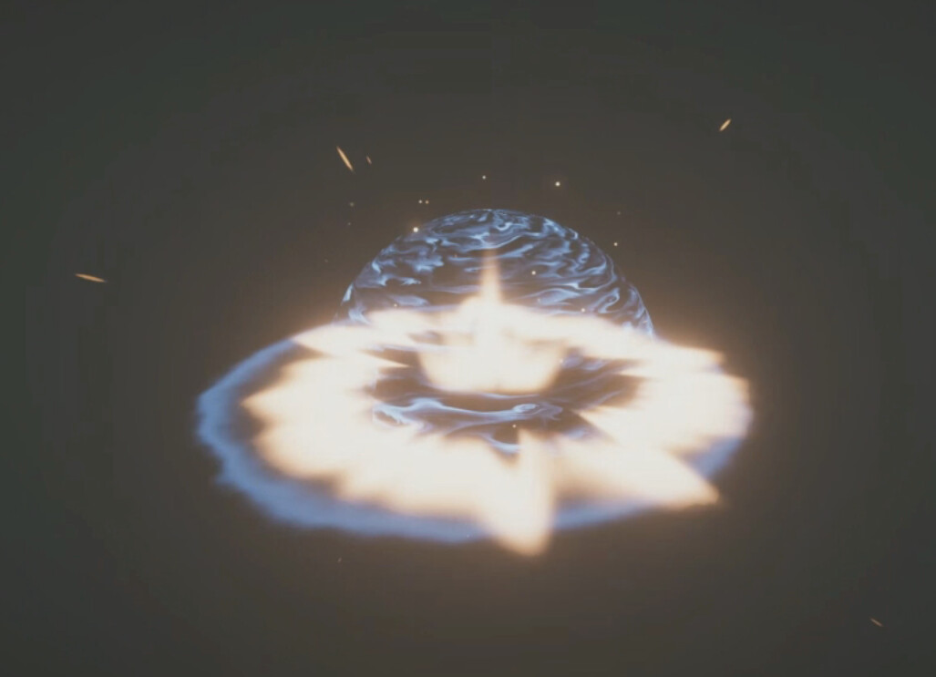 ArtStation - VFX_Orb explosion