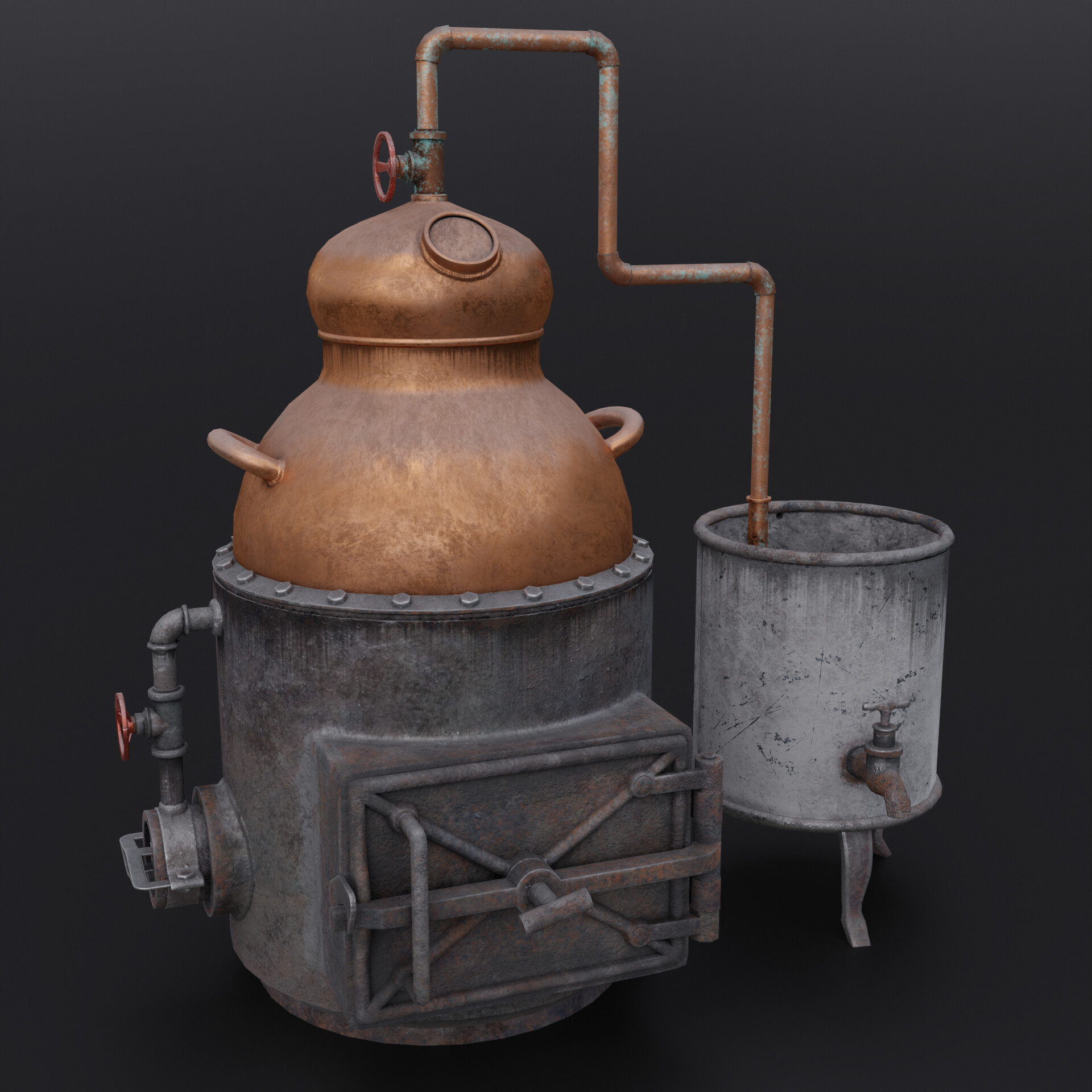 ArtStation - Distiller station- Paragrowth