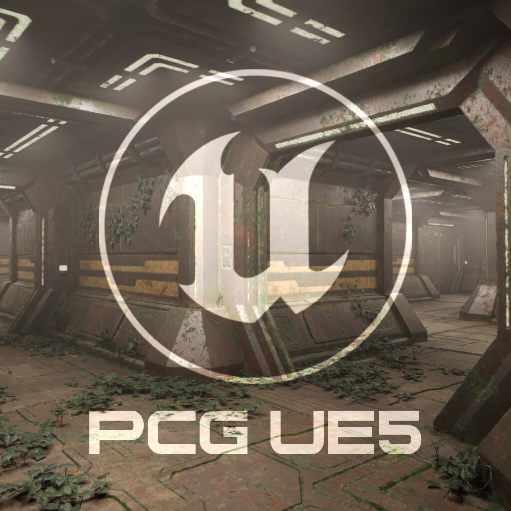 ArtStation - Sci-fi Corridor // PCG Spline Tool // Unreal Engine 5