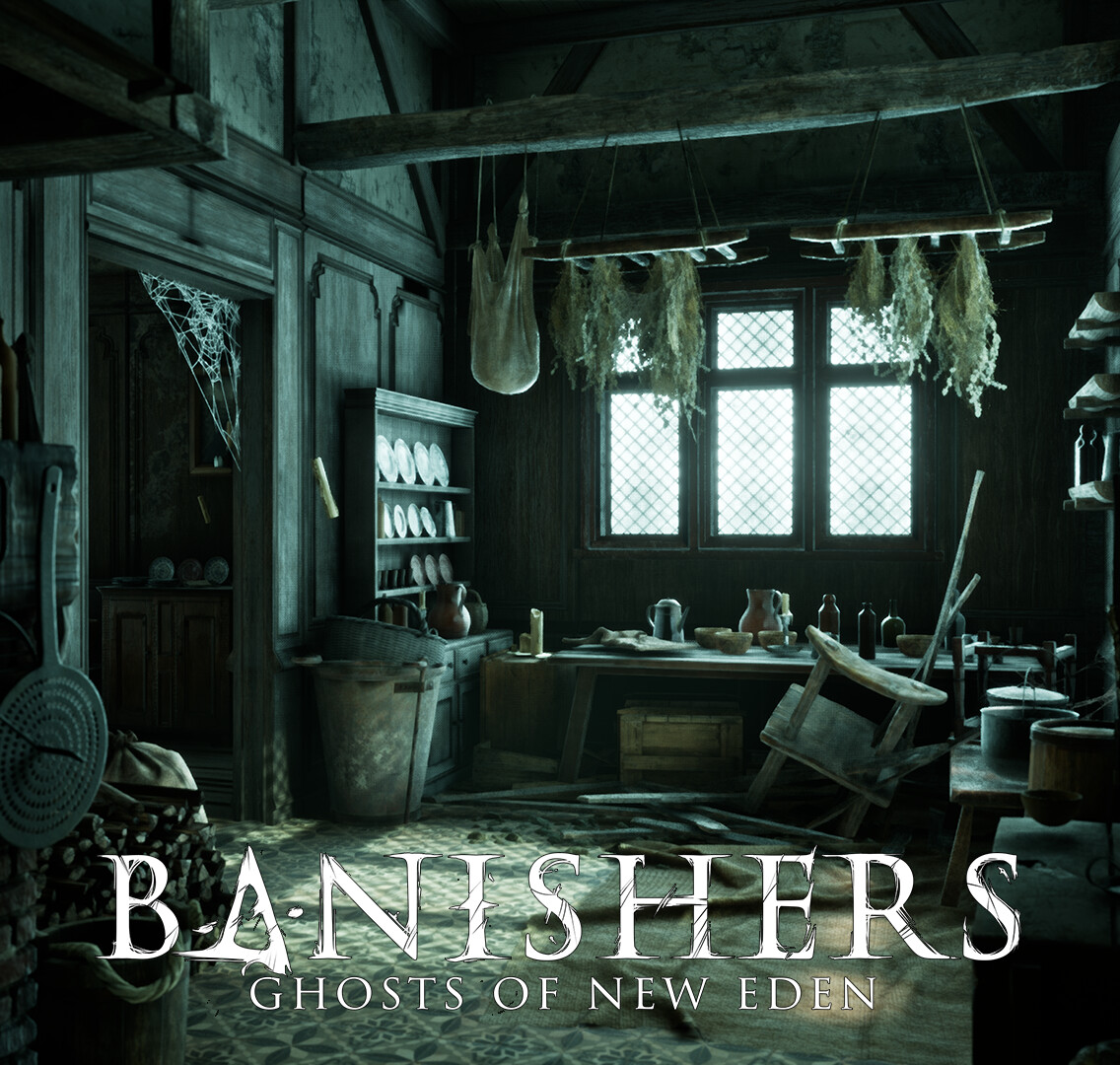 ArtStation - Banishers : Ghosts of New Eden | Lighting - Haunted Manor