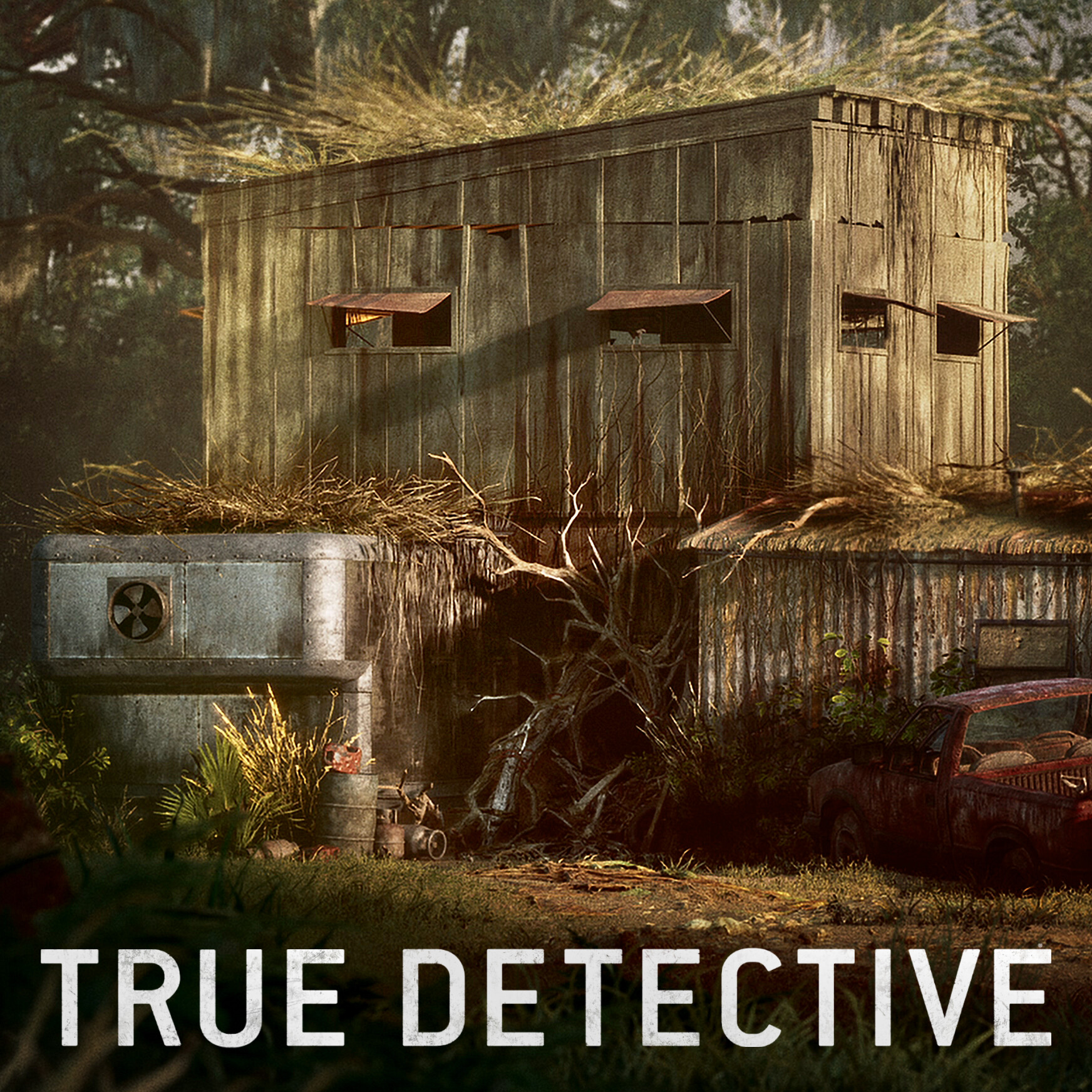 ArtStation - Ledoux Cousins' Compound – True Detective fan art