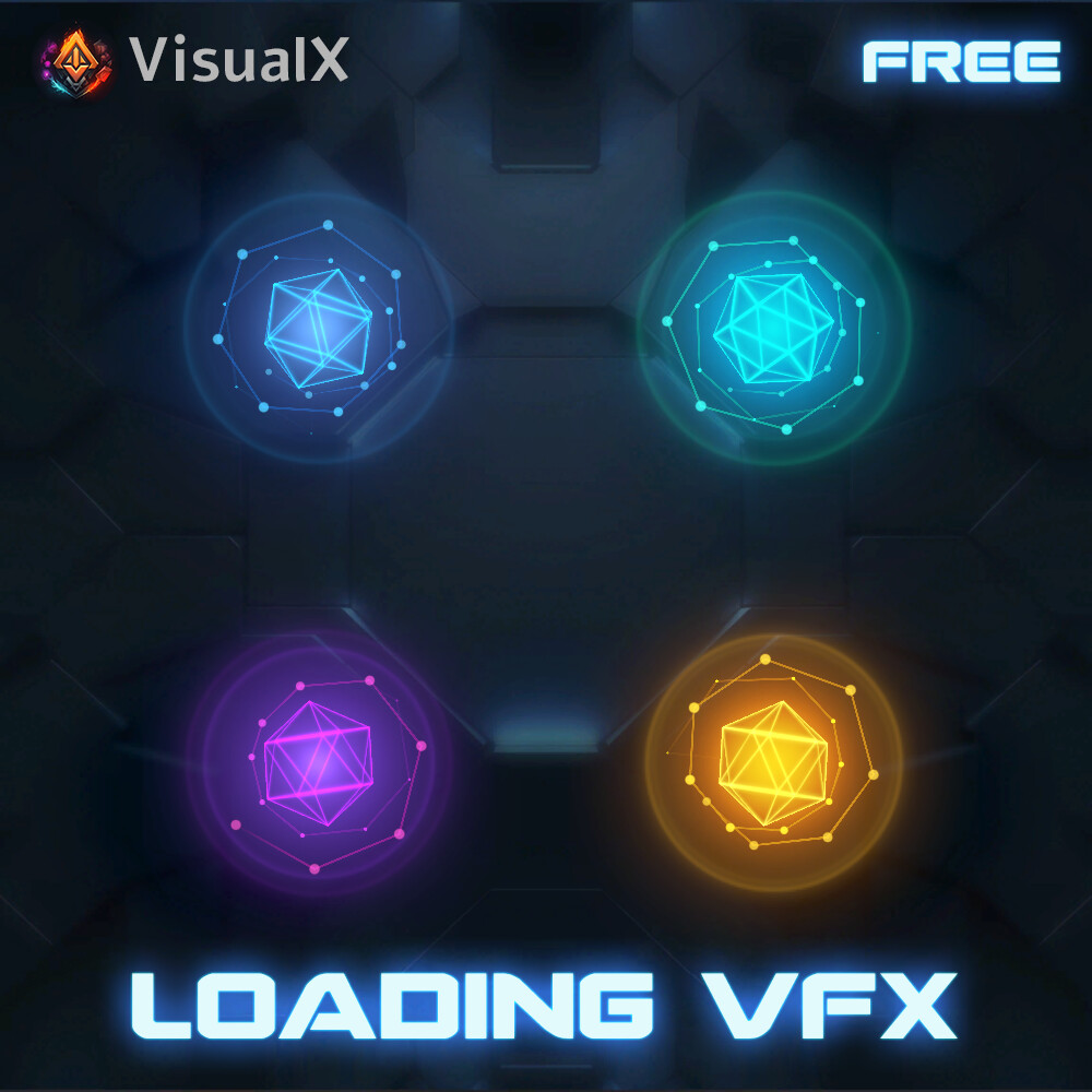 ArtStation - Sci-Fi Loading Screen VFX FREE