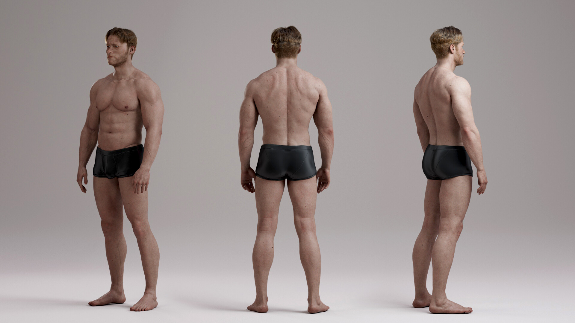 ArtStation - Male Anatomy