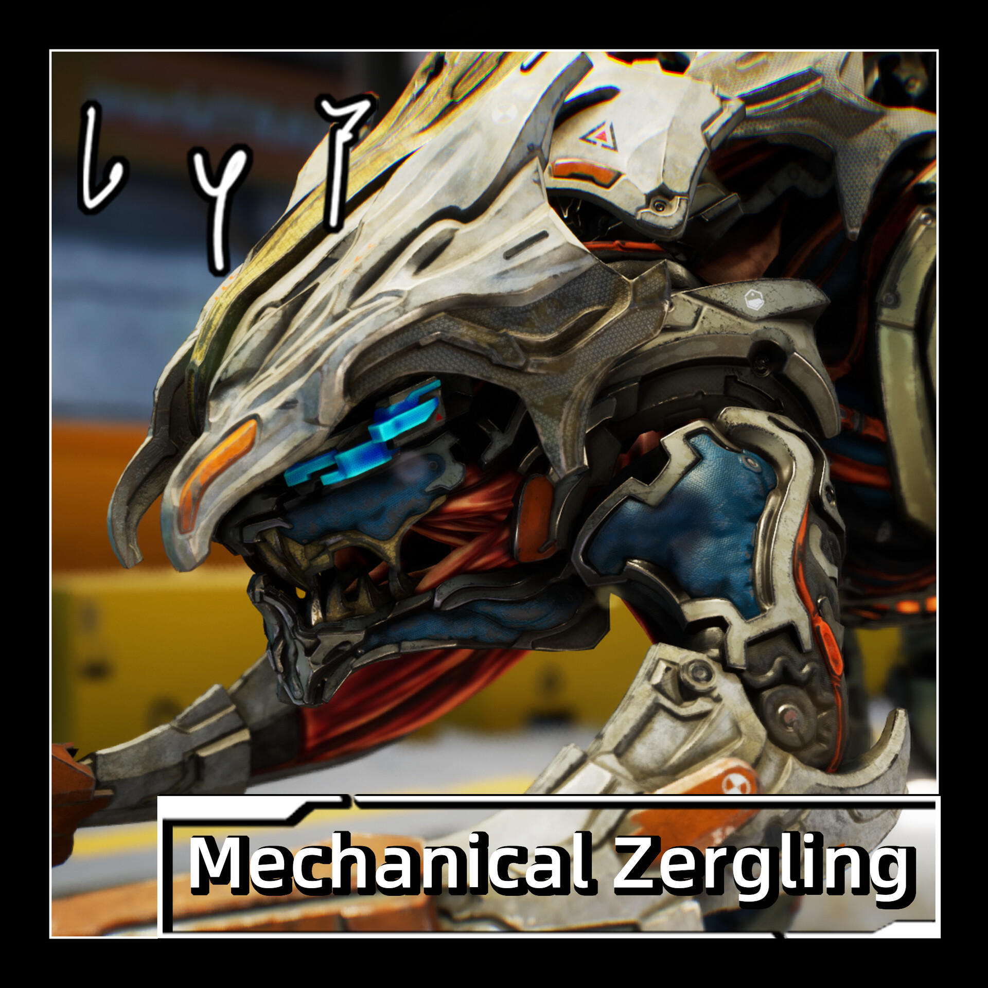 ArtStation - SC2：Mechanical Zergling