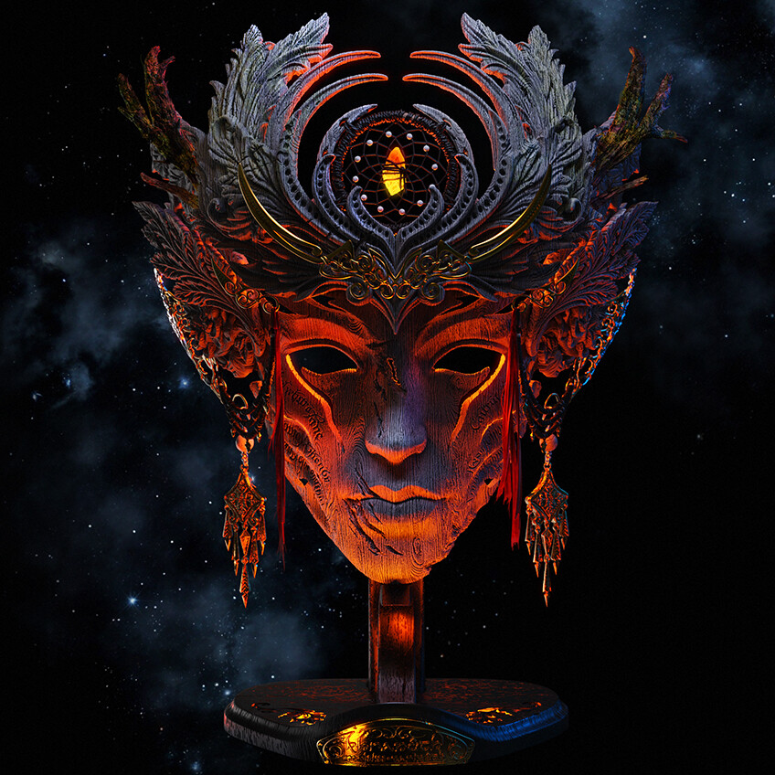 ArtStation - Elven Mask
