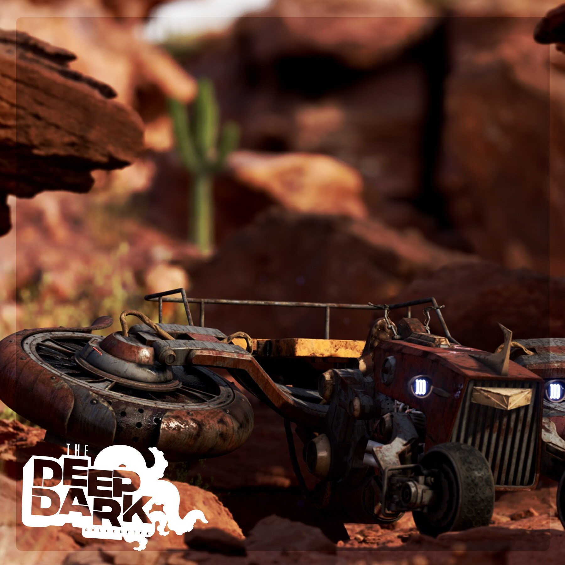 ArtStation - The Goliath: Nomad Caravan Model