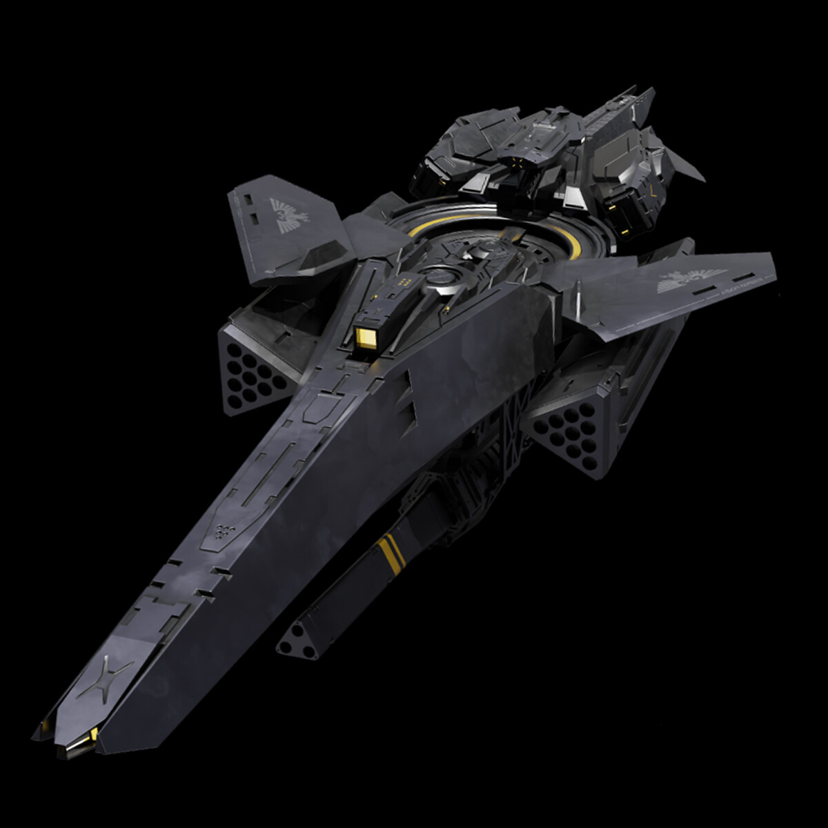 ArtStation - Air vehicle design-3D modeling