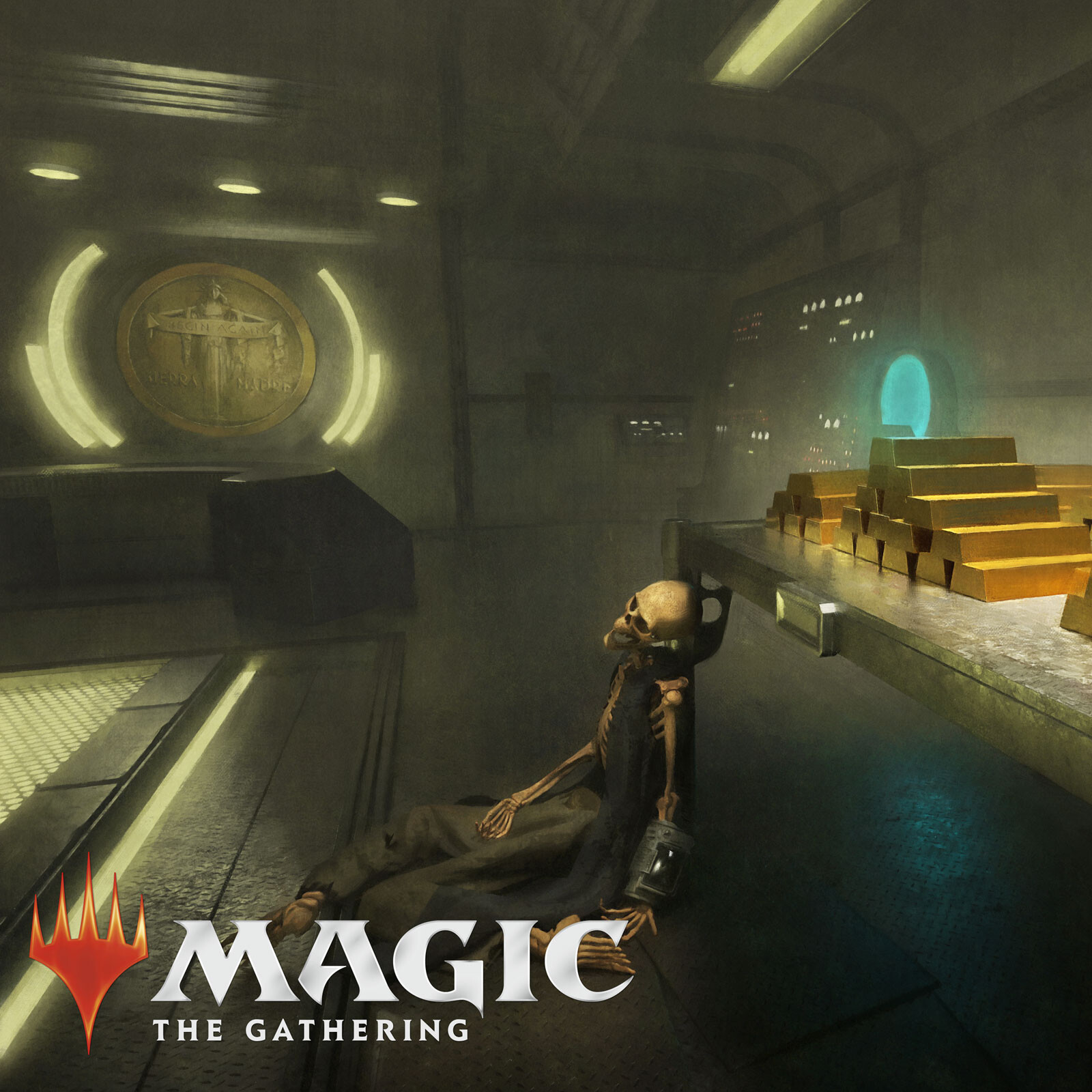 ArtStation - Magic the Gathering - Fallout: Treasure Vault by Rafater