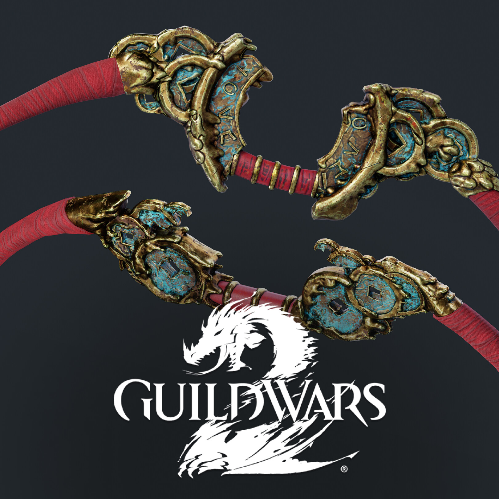 ArtStation - Radiant Bows of the Sun for Guild Wars 2