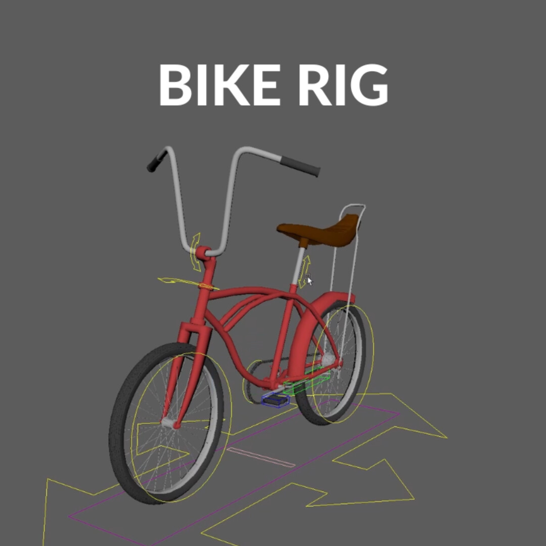 ArtStation - Bike Rig