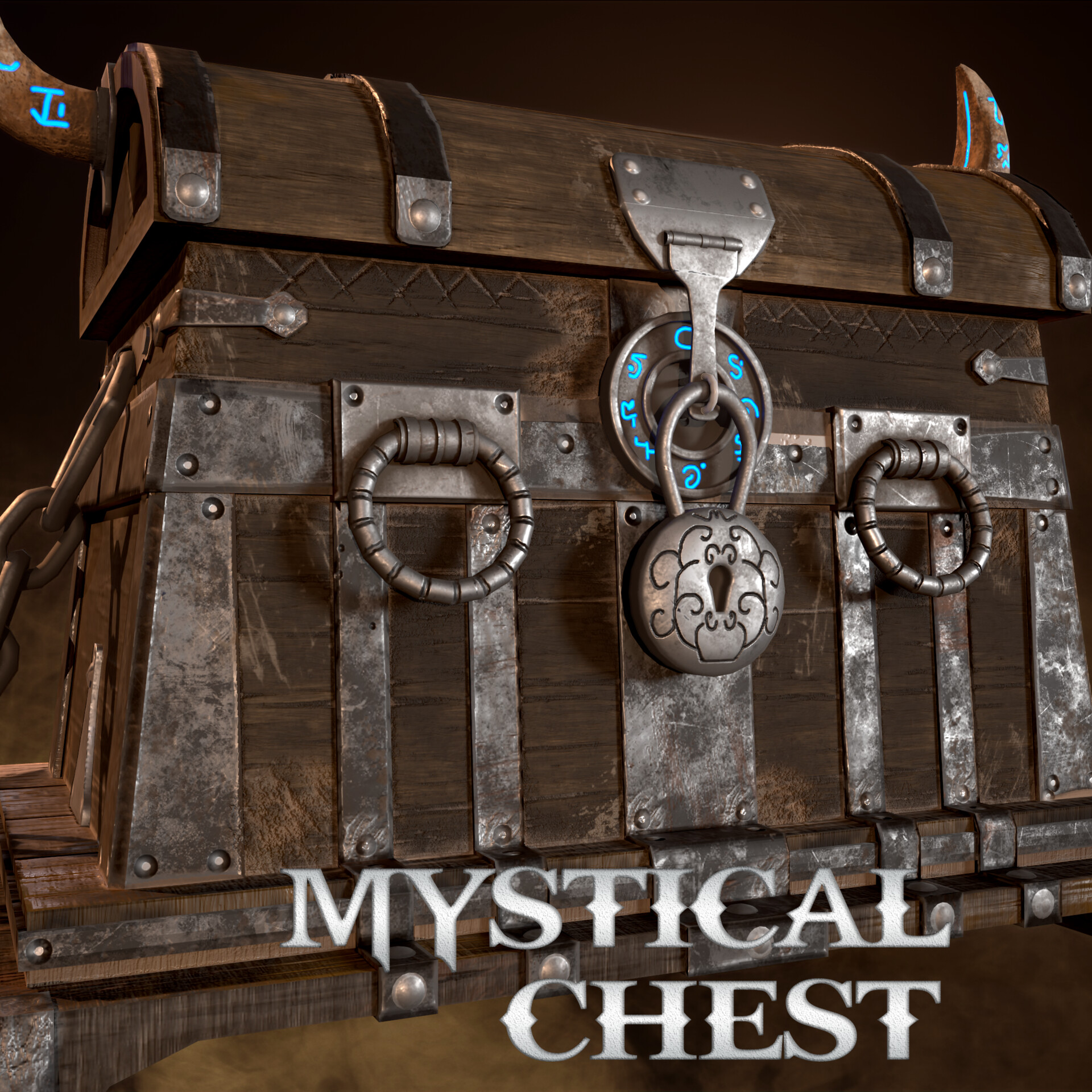 ArtStation - Old Mystical Chest