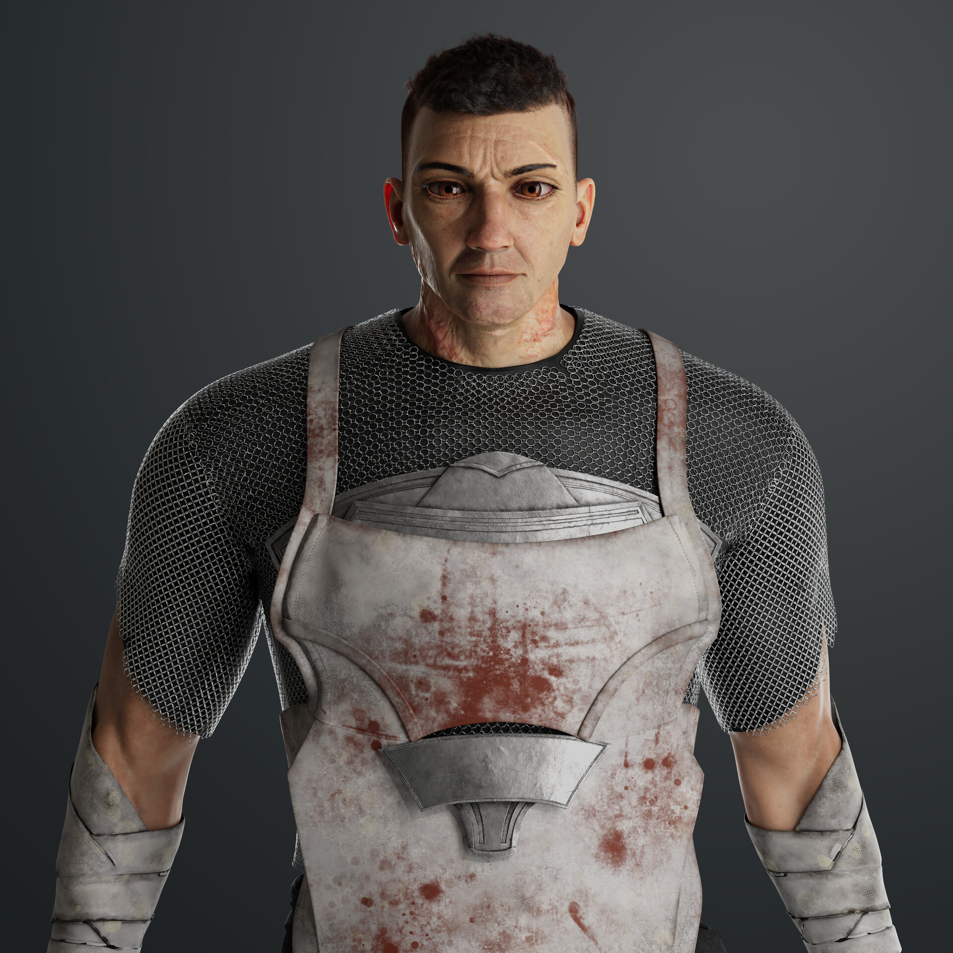 ArtStation - The Deep Above - Butcher - Game Character