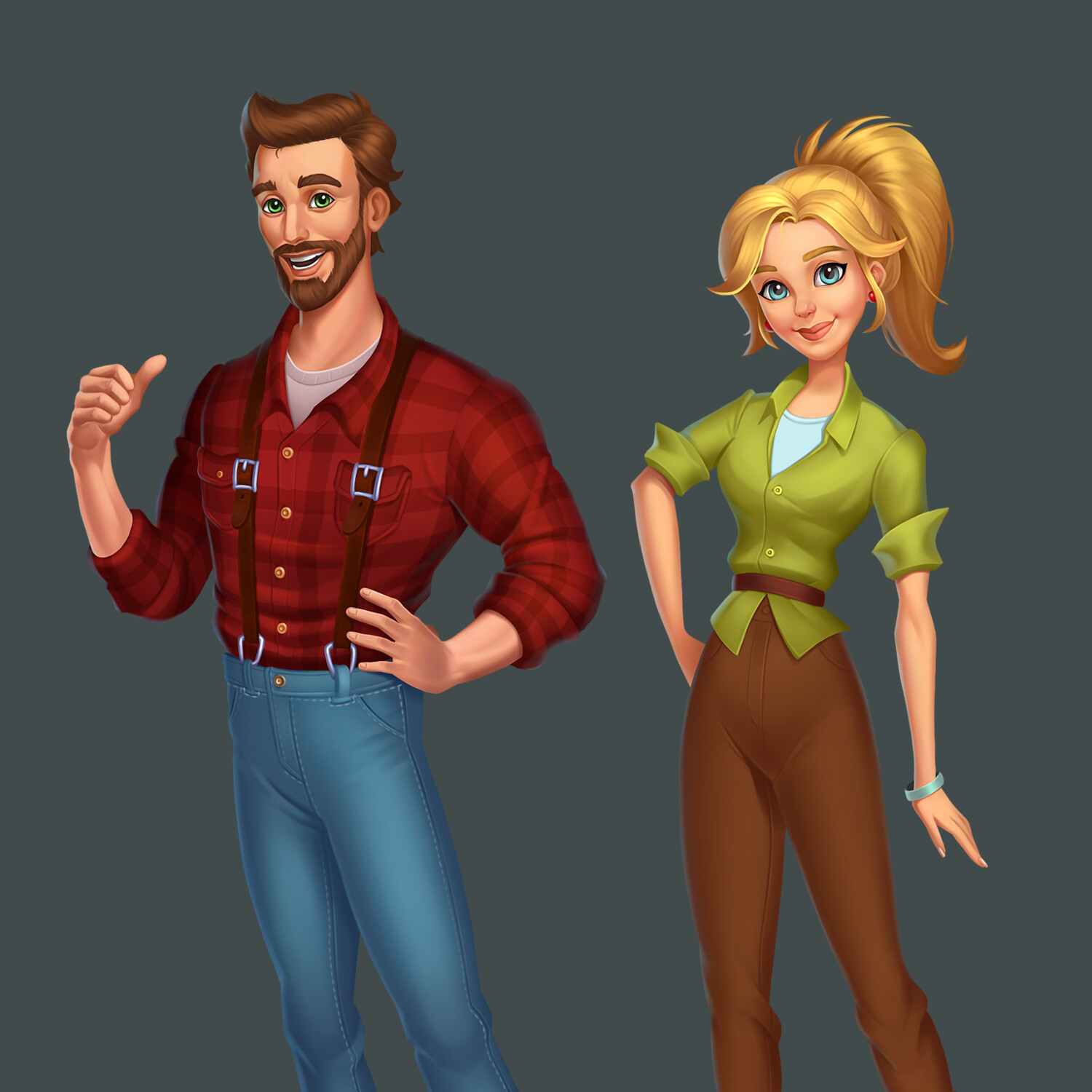 ArtStation - Casual Characters (Copy)