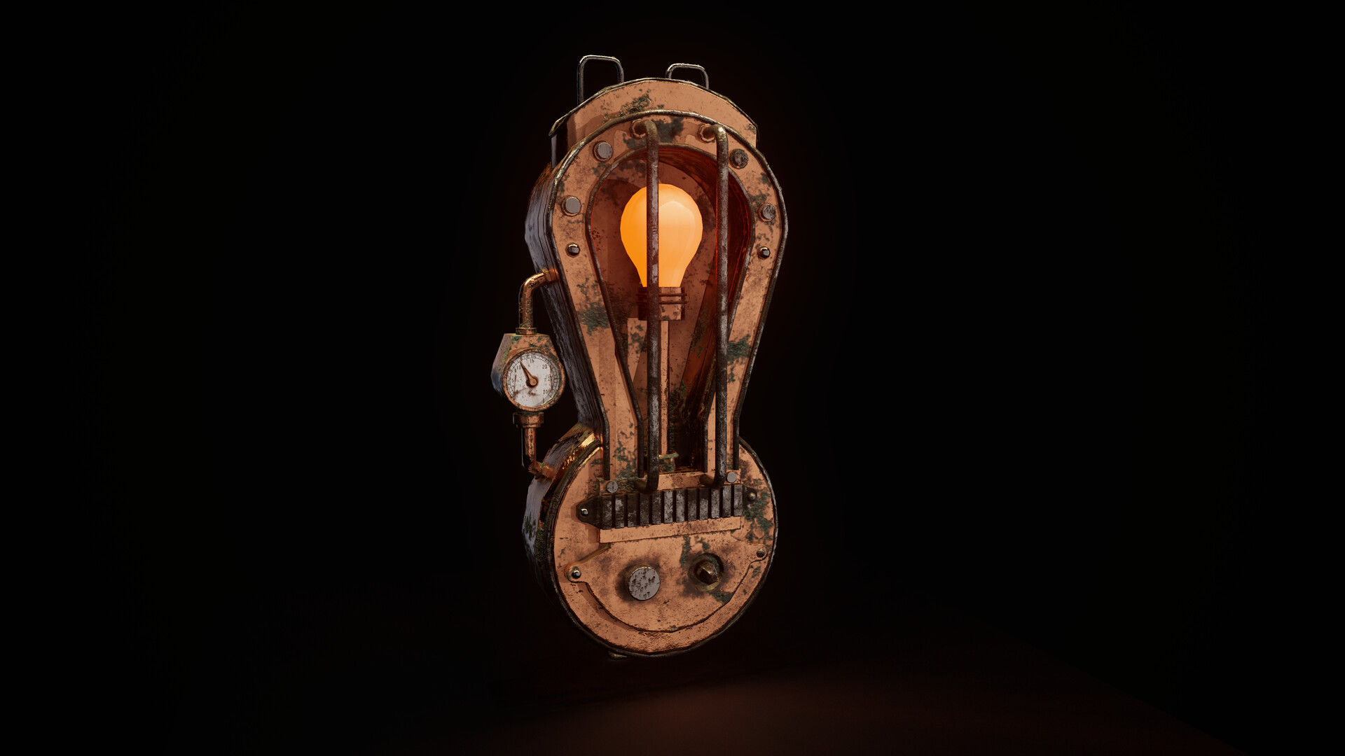 ArtStation - The Glow Worm Lamp - Frostpunk