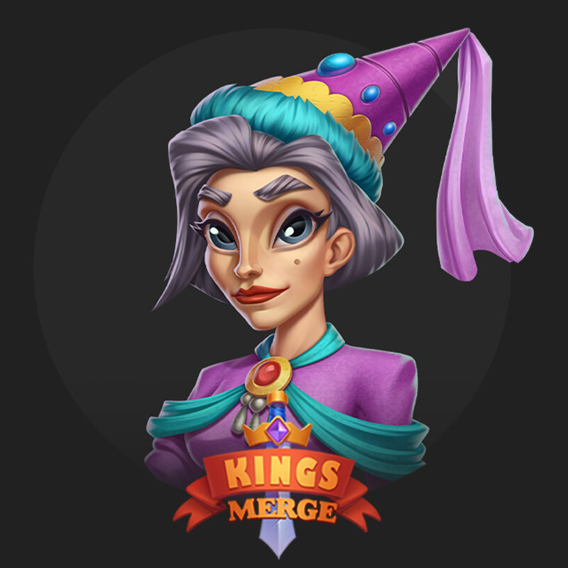 ArtStation - Kings Merge - Merge Board Characters