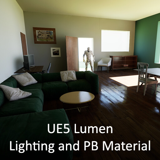 ArtStation - Lighting and PB Material in UE5