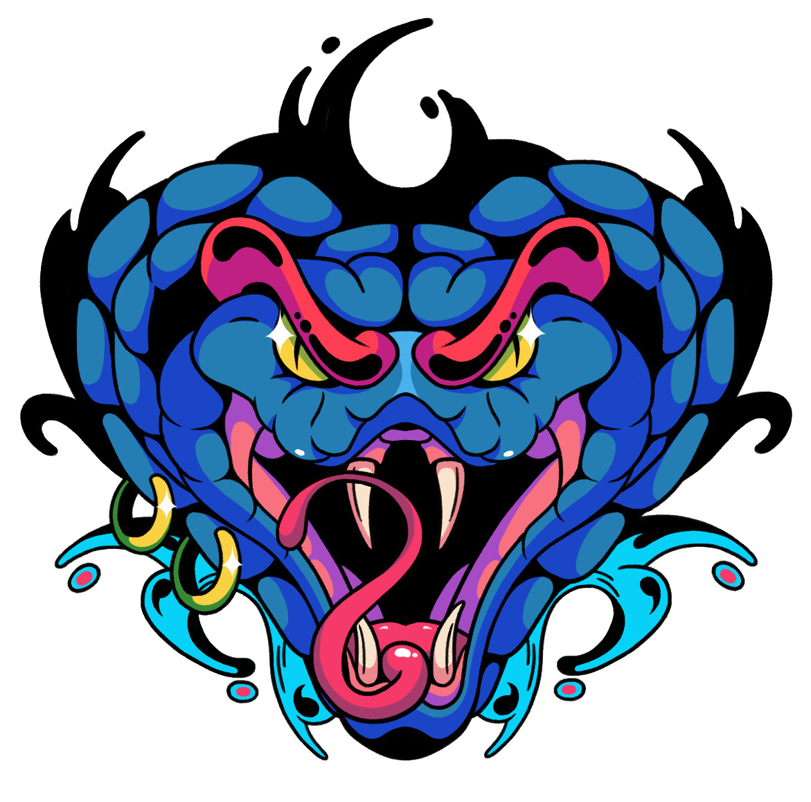 ArtStation - SNAKE MASK [Chinese zodiac]