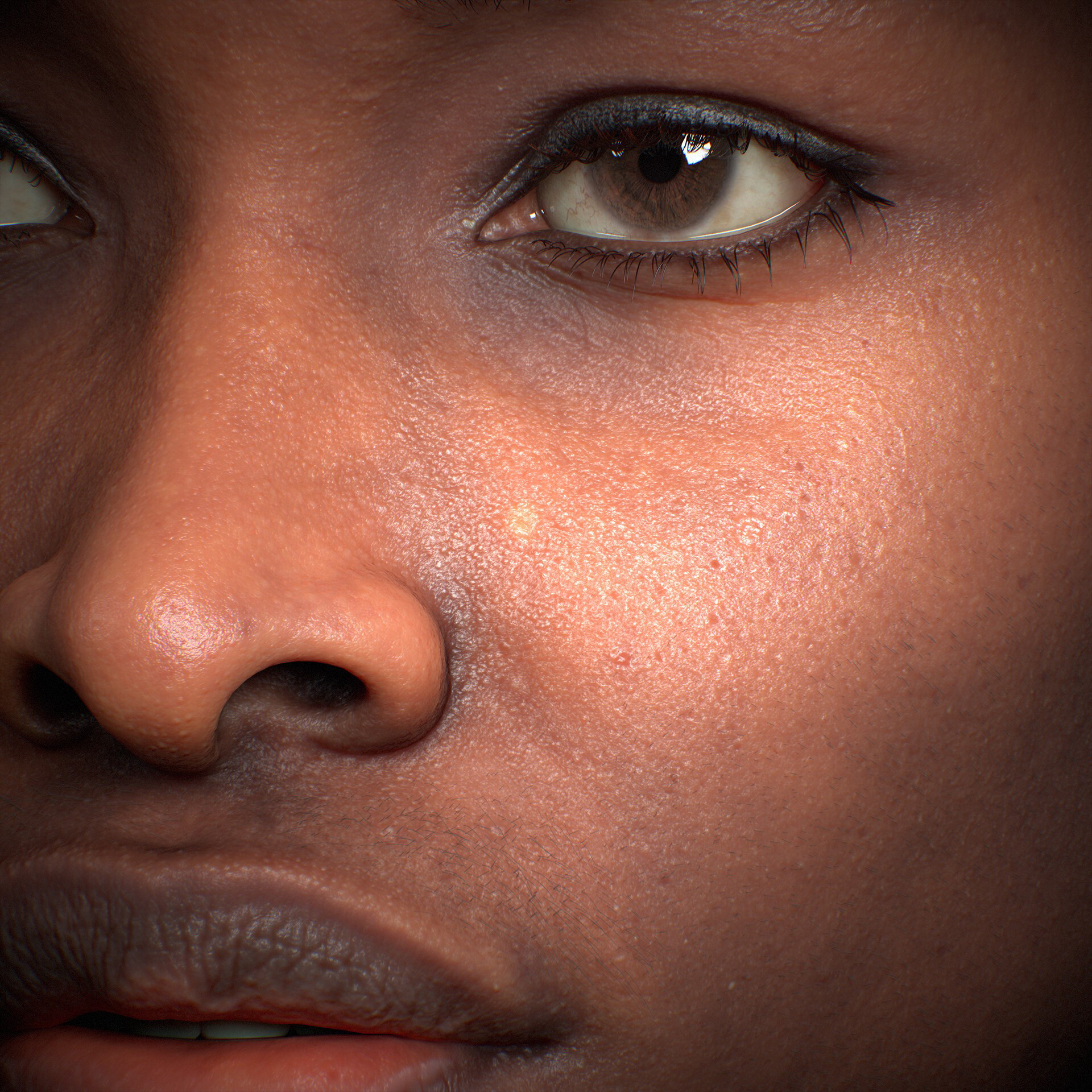 ArtStation - Realistic Female Portrait