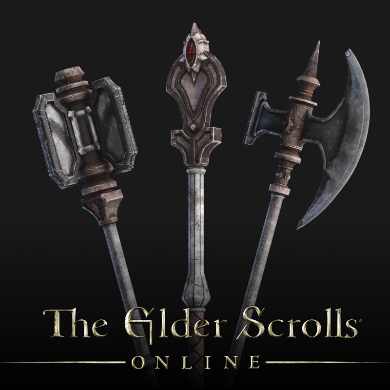 ArtStation - Weapons (The Elder Scrolls)