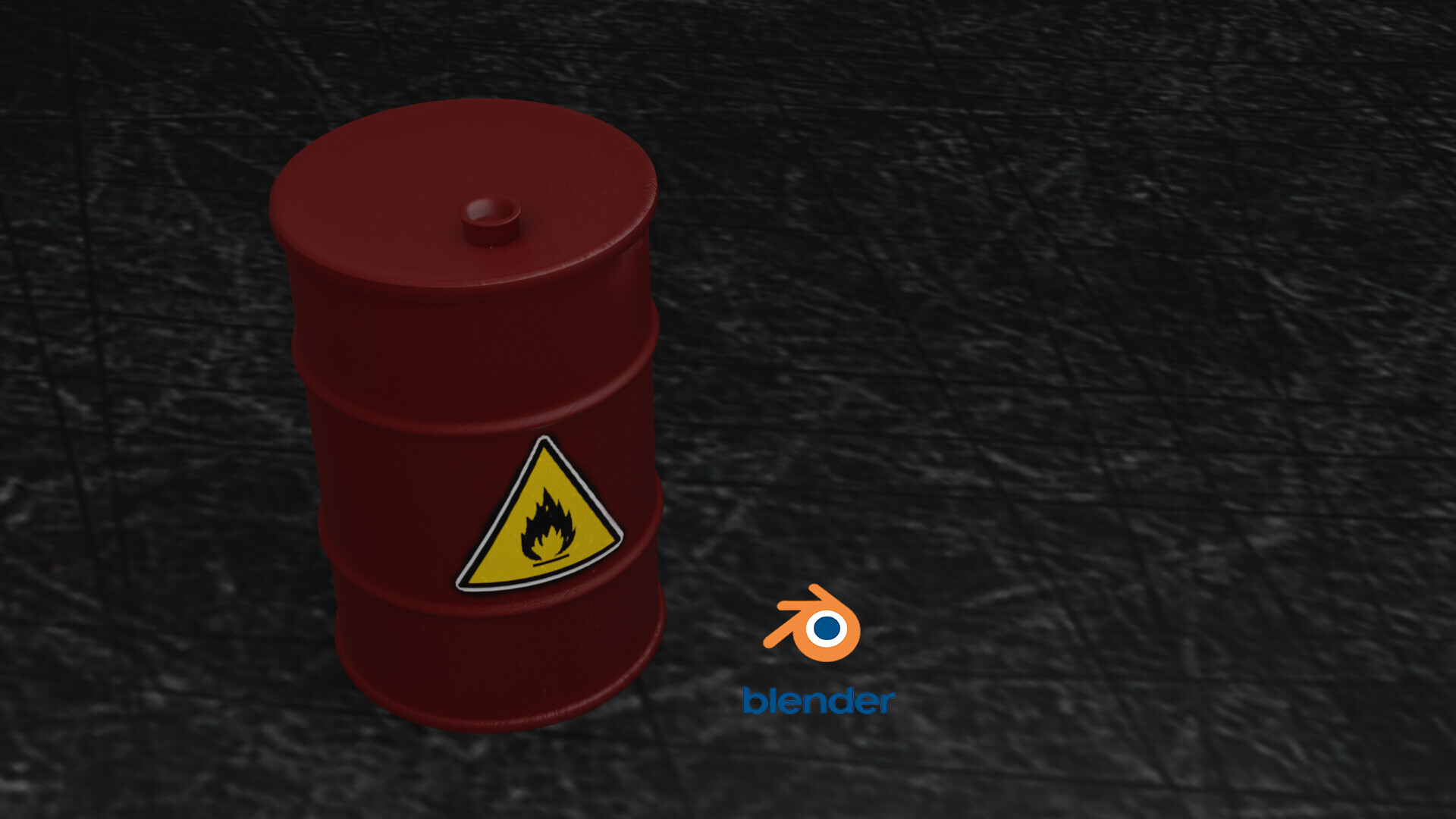 ArtStation - Explosive barrel