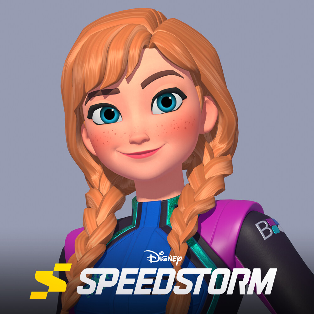 ArtStation - Disney Speedstorm Anna