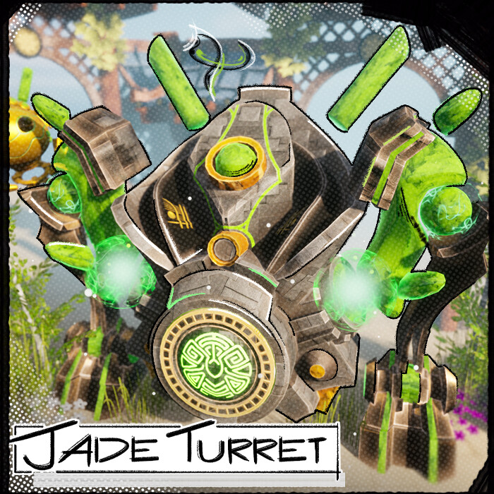ArtStation - Jade Turret: GW2 Fan Adaptation