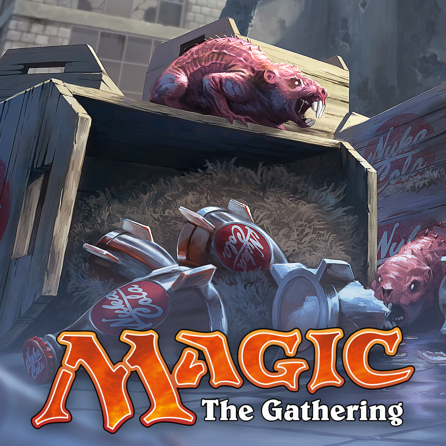 ArtStation - Mechanized Production - Magic the Gathering / Fallout