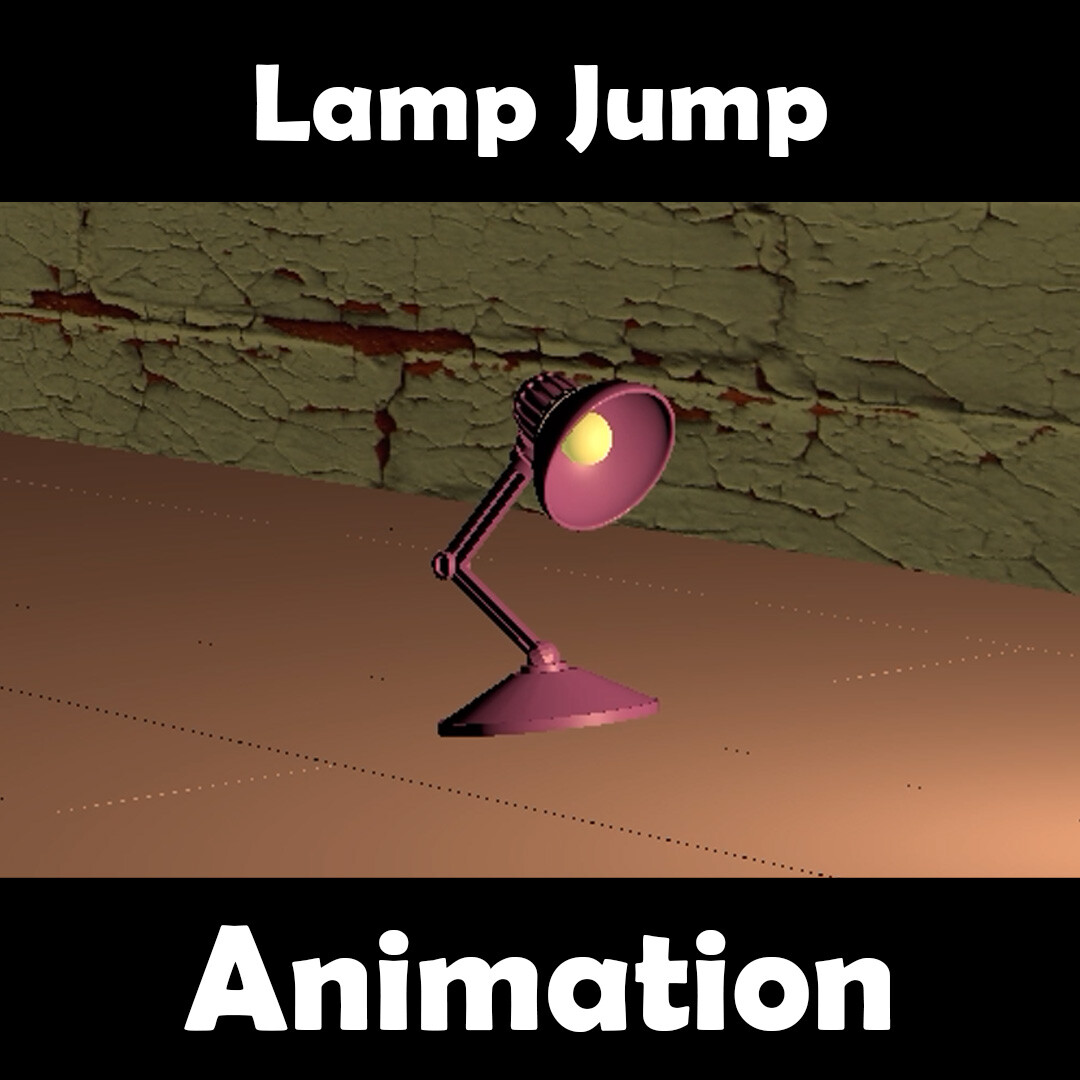 ArtStation - Jumping Lamp Animation