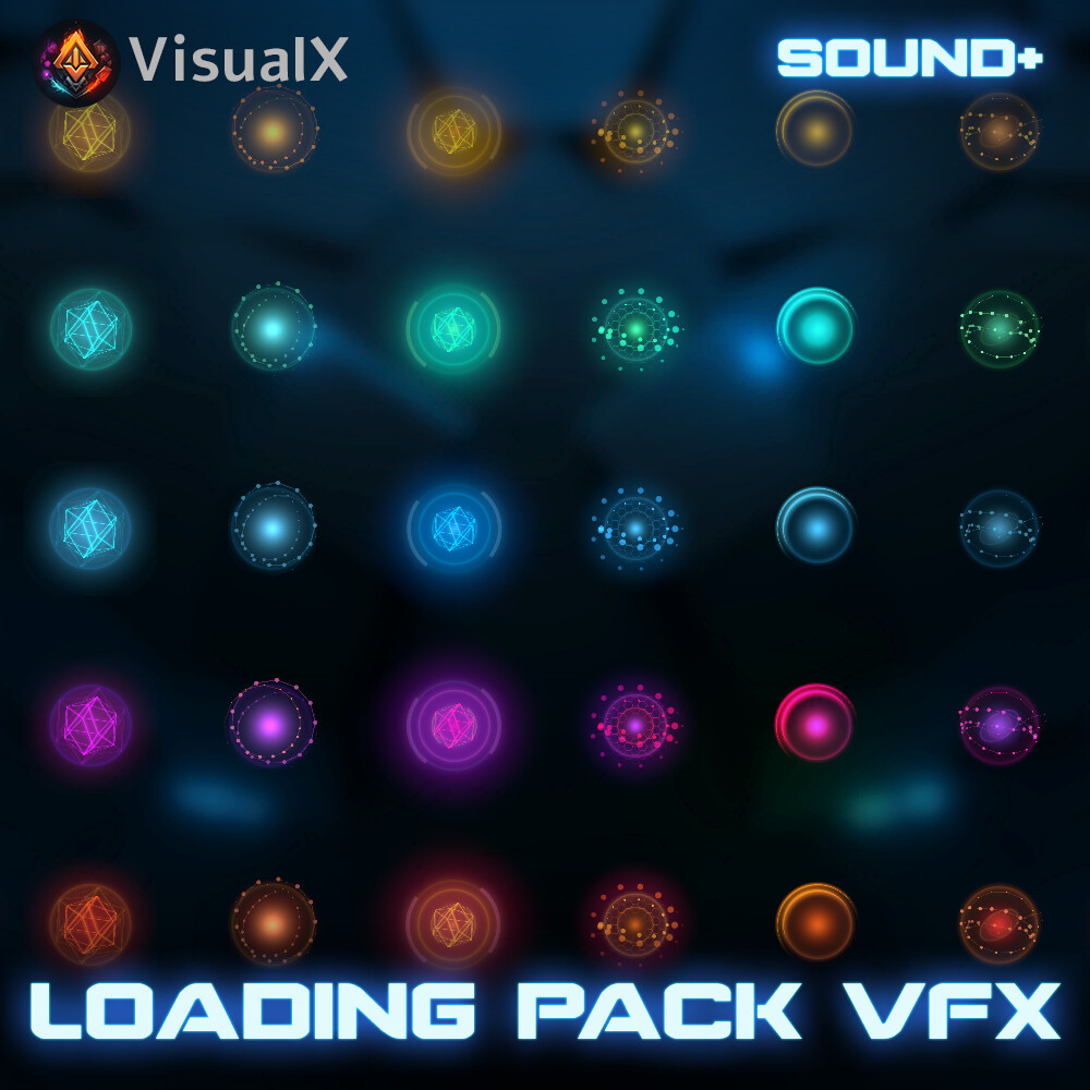 ArtStation - Sci-Fi Loading Screen VFX Pack