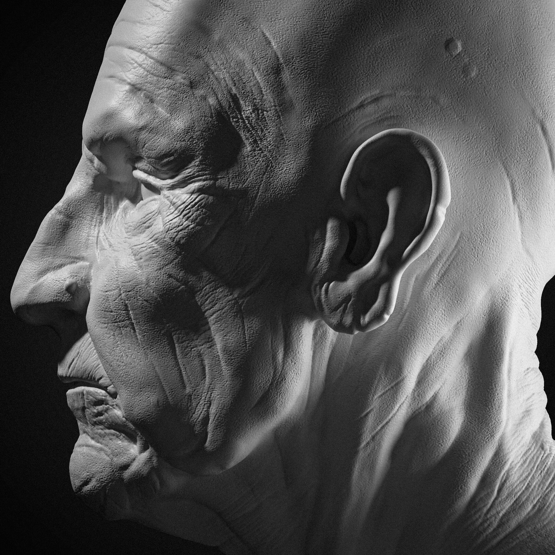 ArtStation - Old Man Sculpt