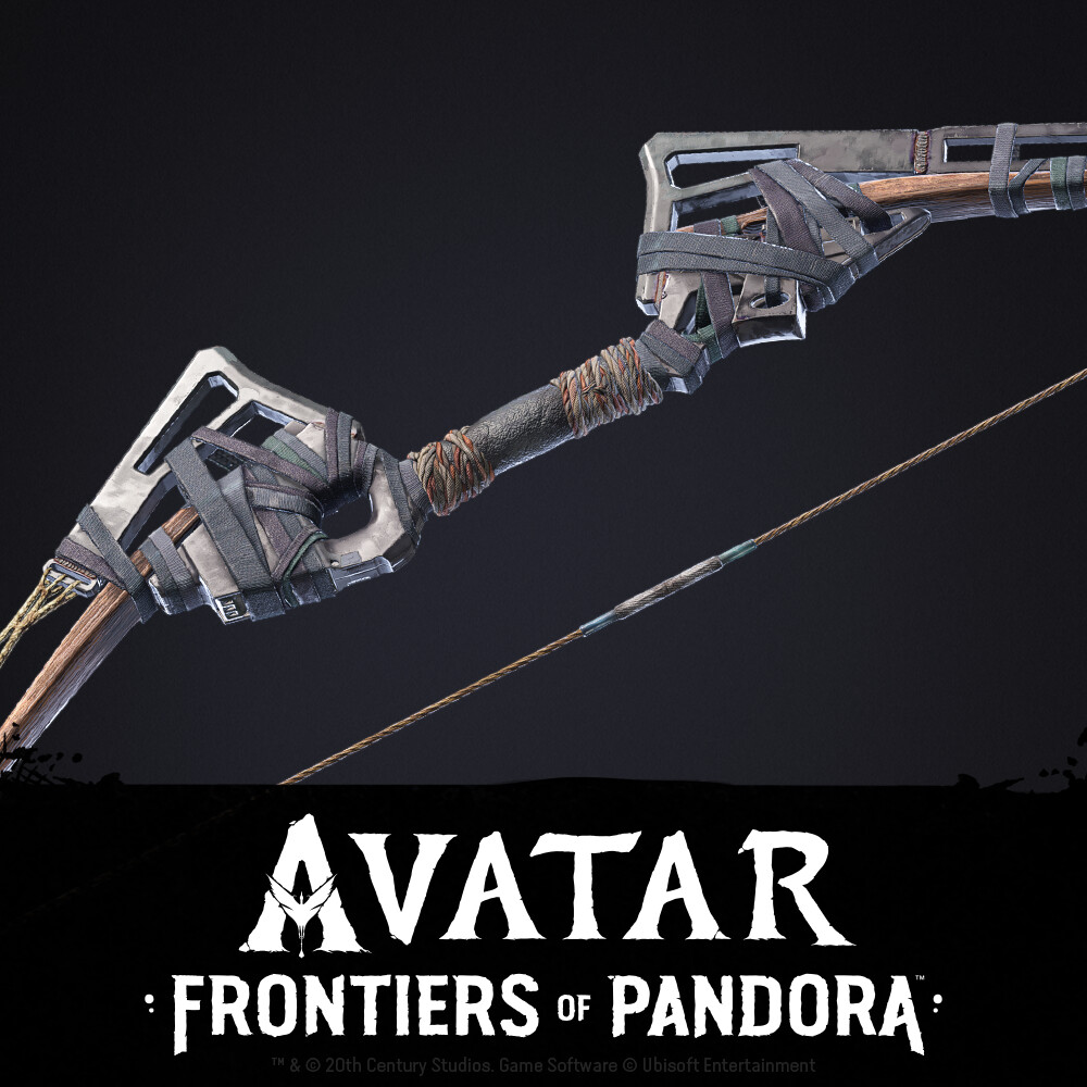 ArtStation - Avatar: Frontiers of Pandora - Resistance Heavy Bow