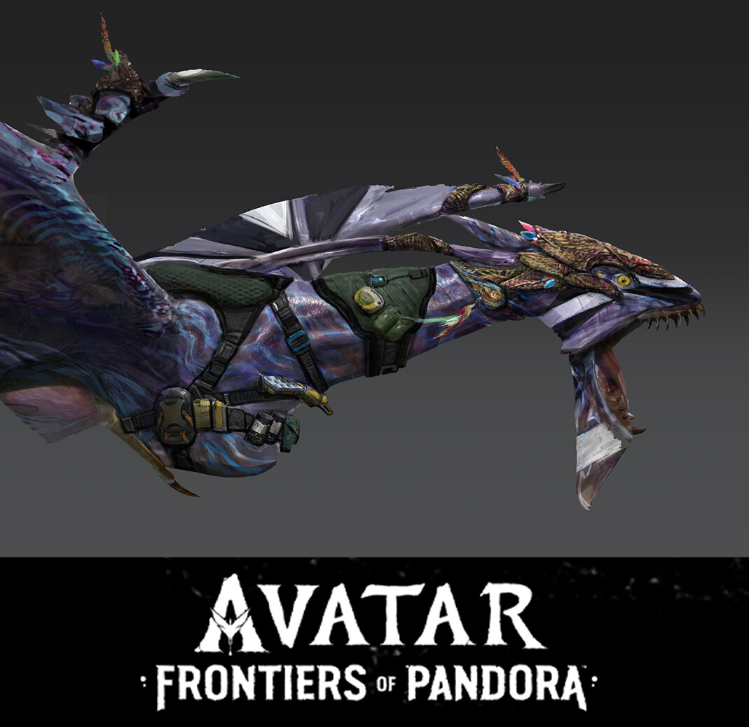 ArtStation - Avatar: Frontiers of Pandora - Resistance Banshee gearset