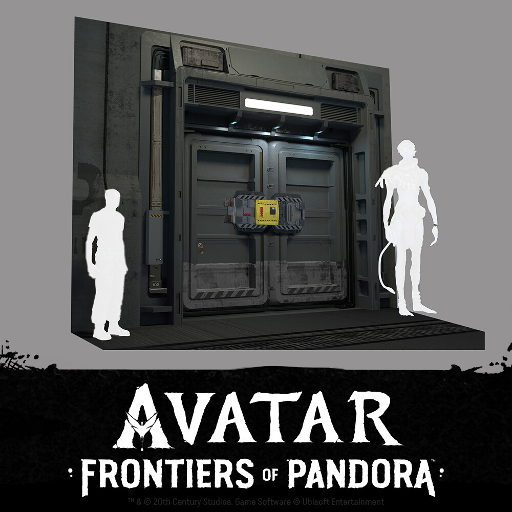 ArtStation - Avatar Frontiers of Pandora - RDA doors concept