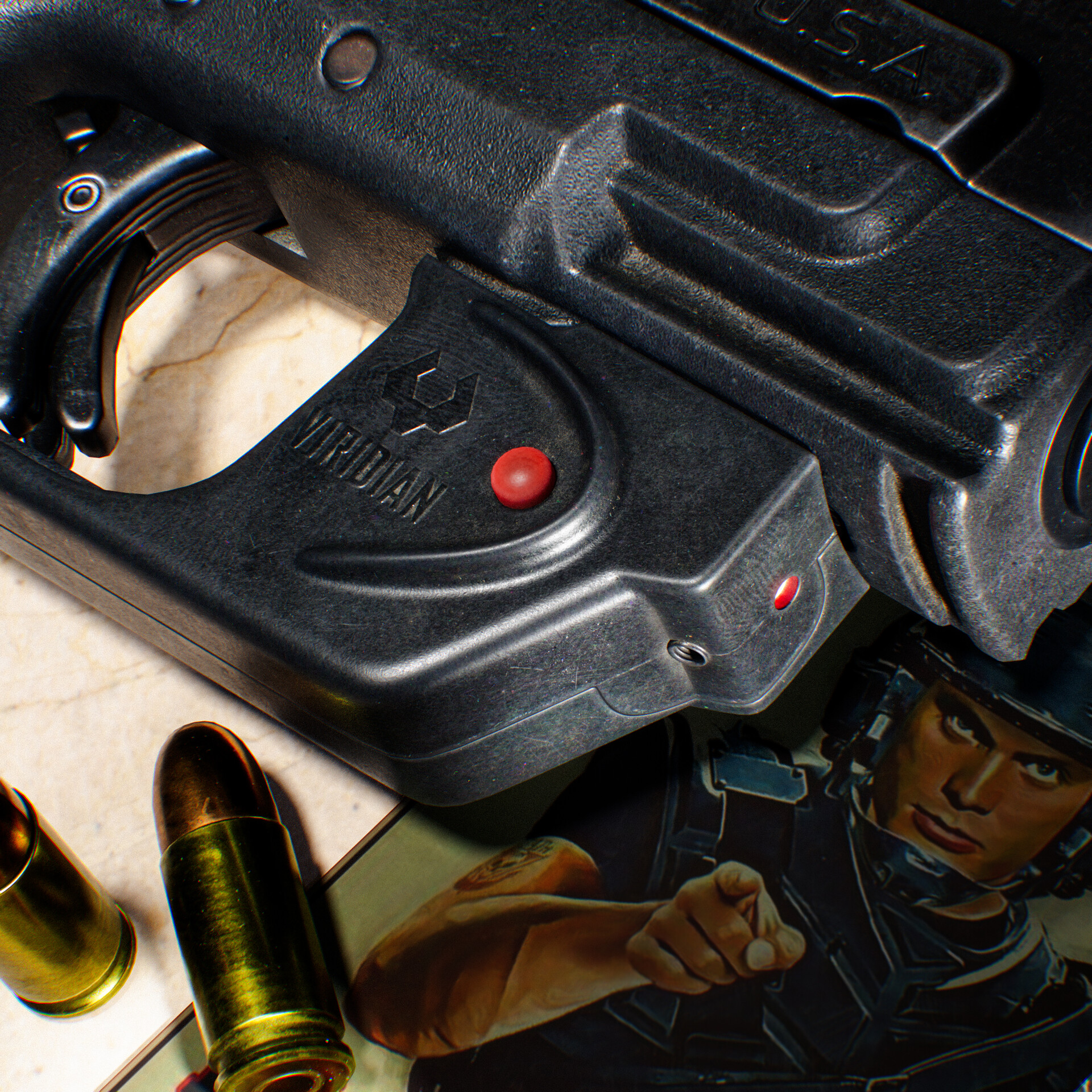 ArtStation - Viridian Red Laser Sight