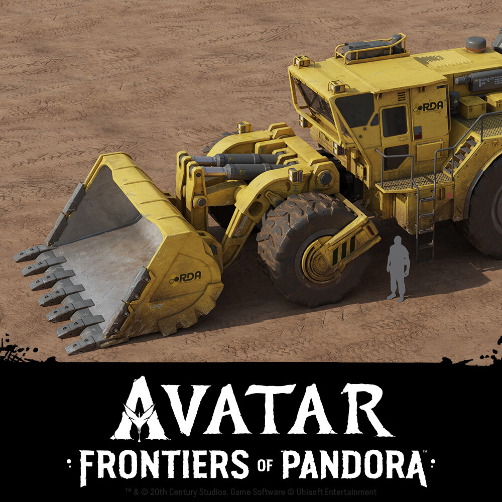 ArtStation - Avatar Frontiers of Pandora - RDA Wheel loader