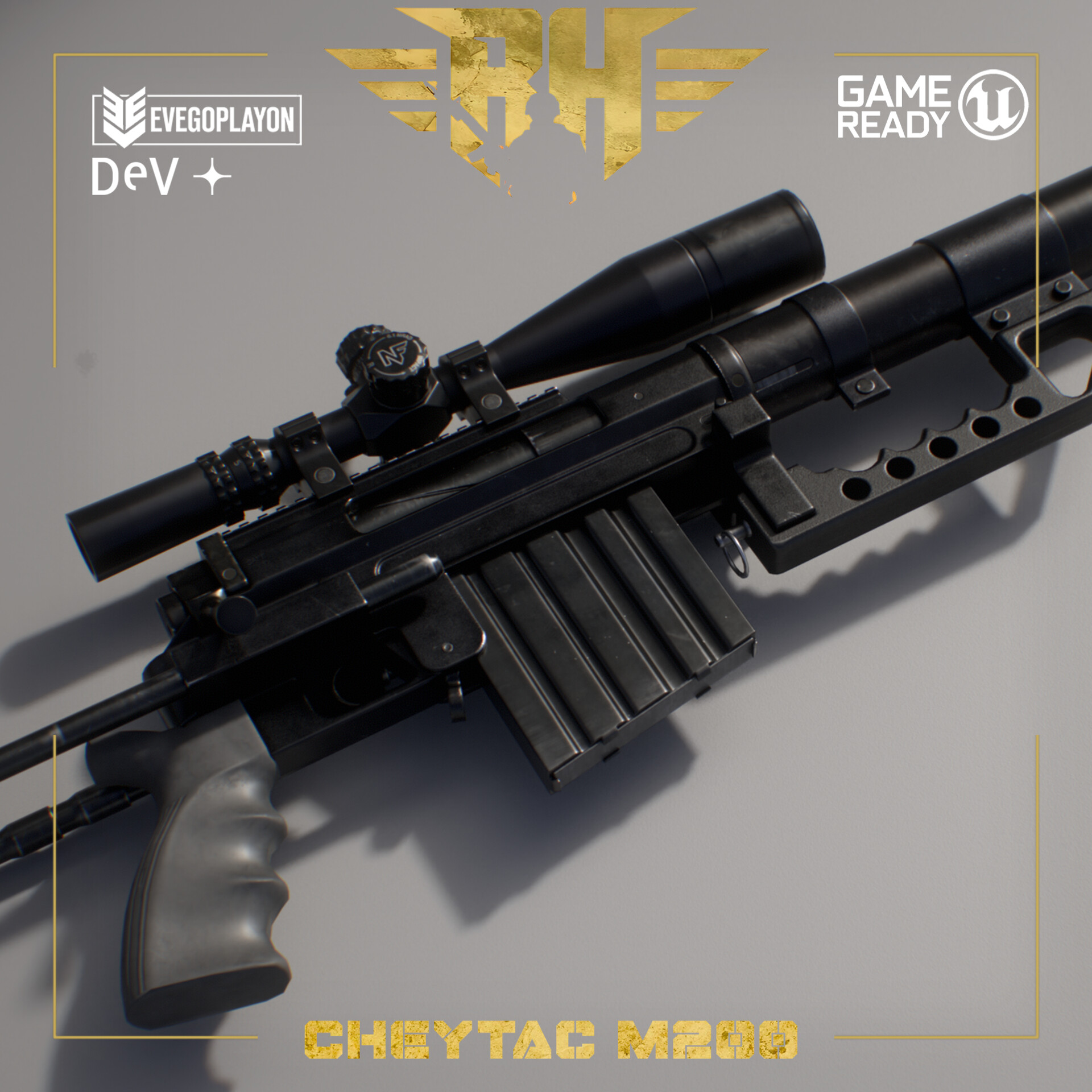 ArtStation - CheyTac M200