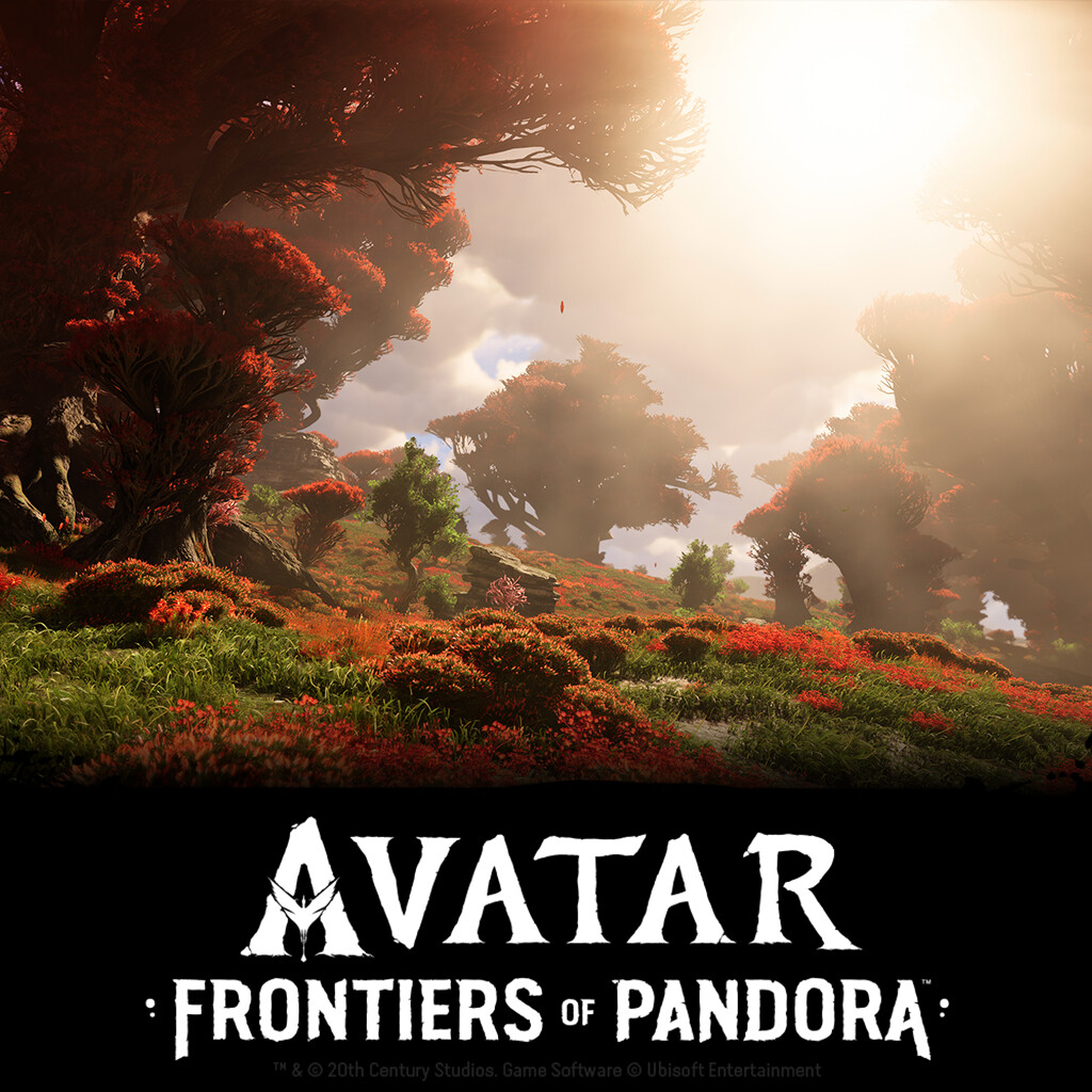 ArtStation - Avatar: Frontiers of Pandora - Upper Plains Biomes