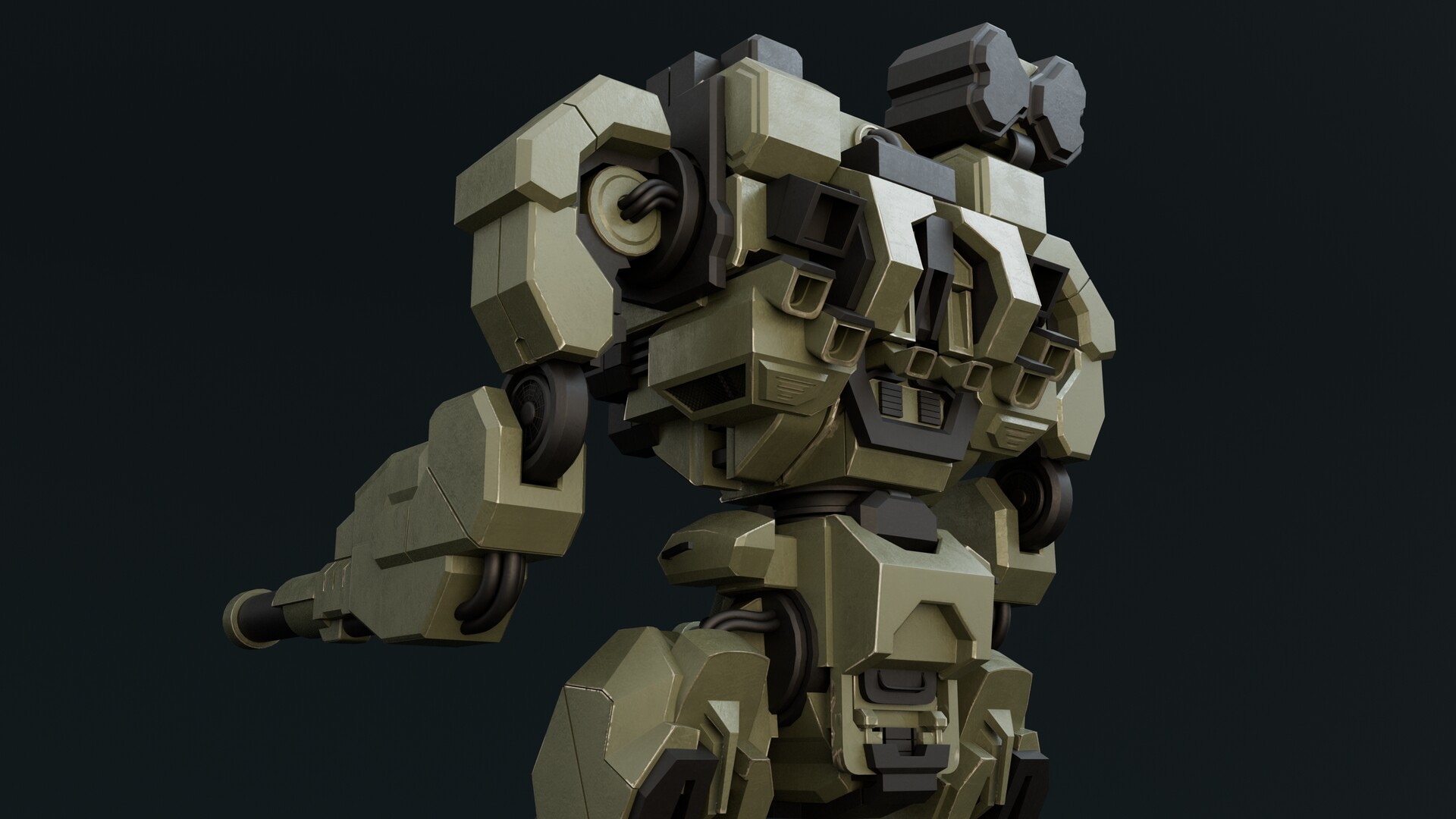 ArtStation - Mecha War Machine