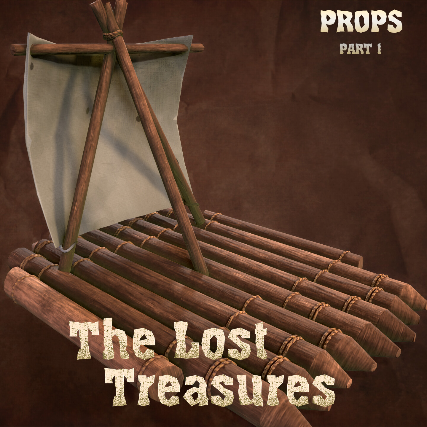 ArtStation - Lost Treasures Game Props Part 1
