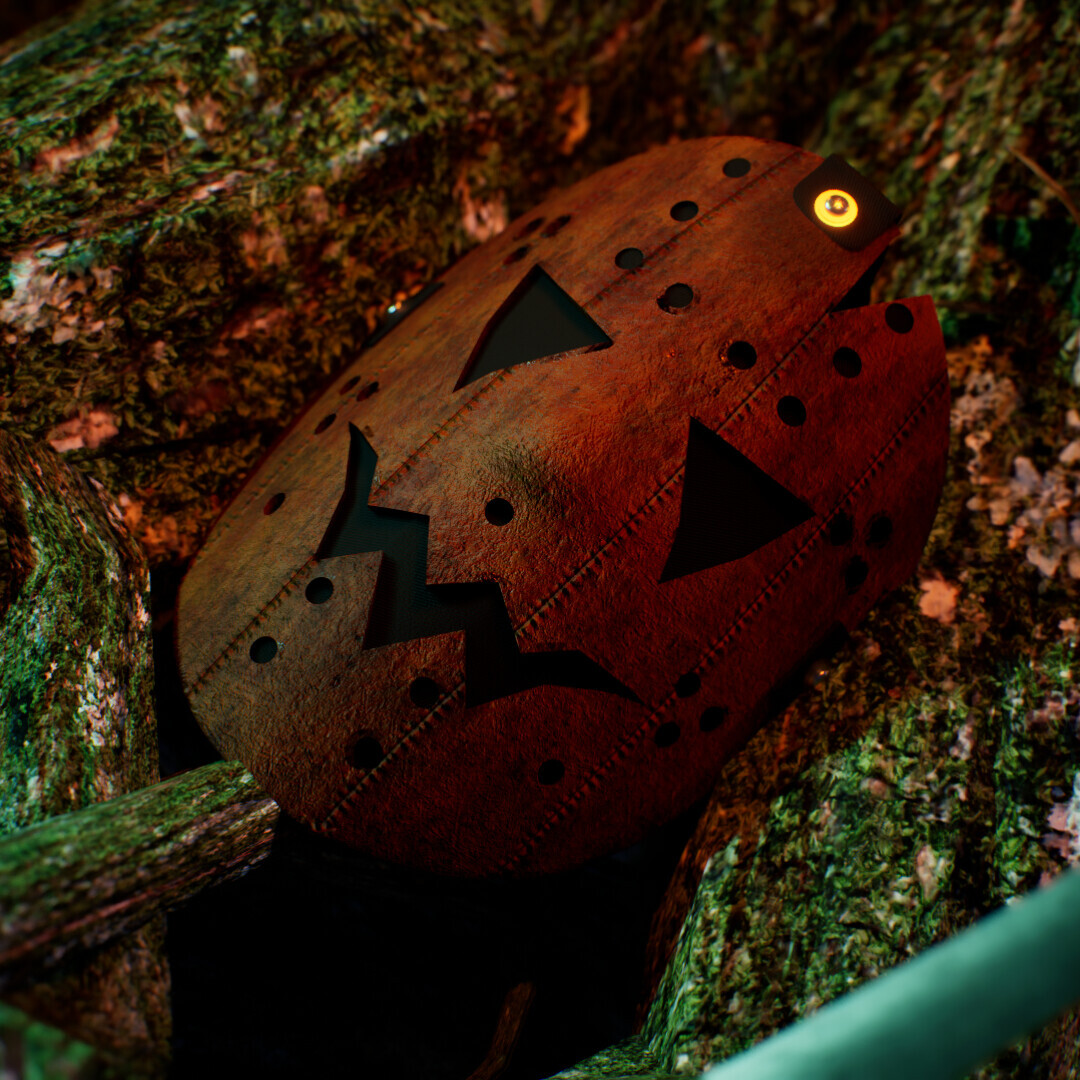 ArtStation - Menace Santana's mask