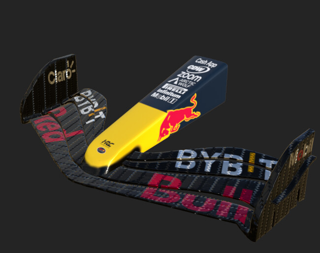 ArtStation - RB19 Front Wing