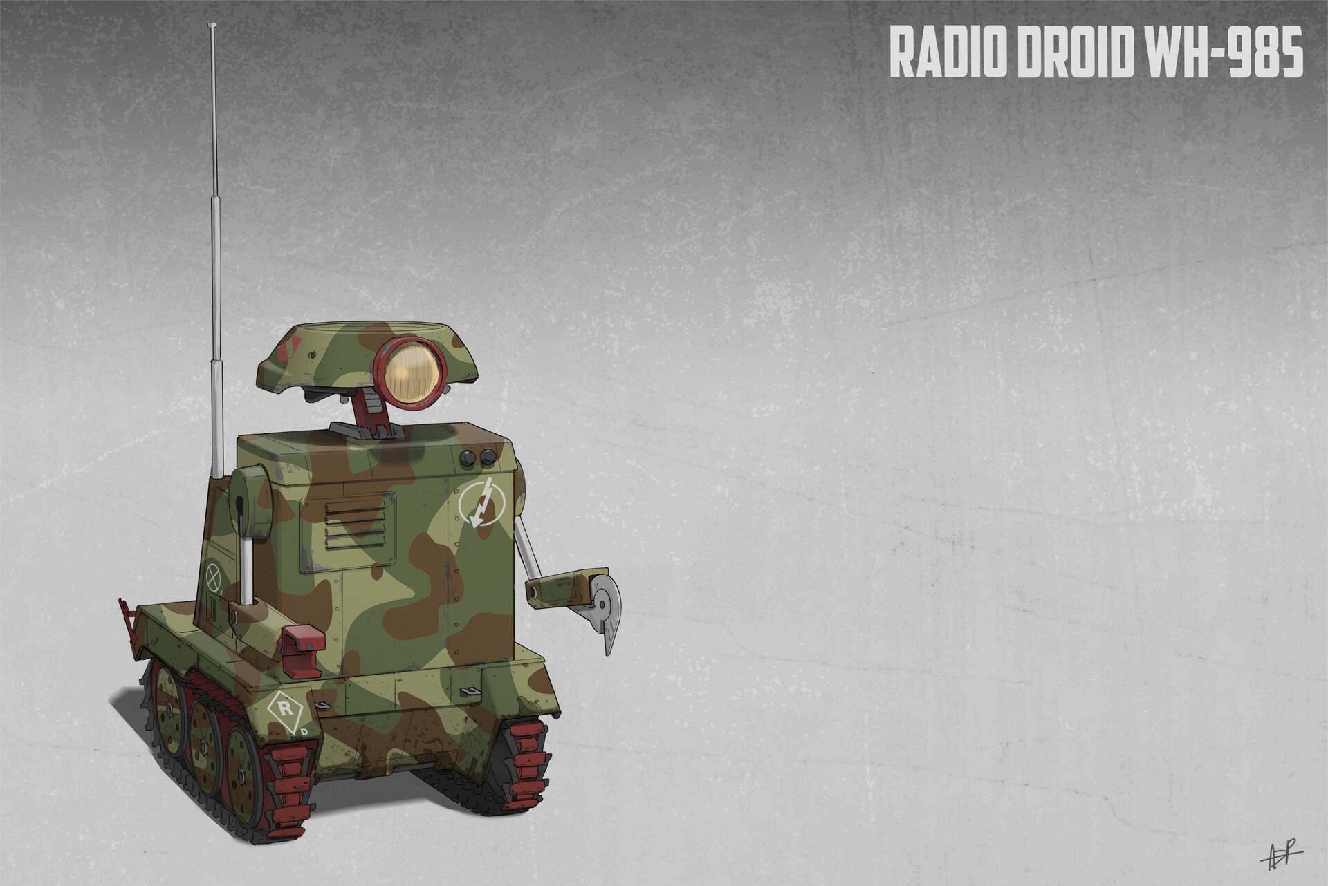 ArtStation - Radio Droid WH-985