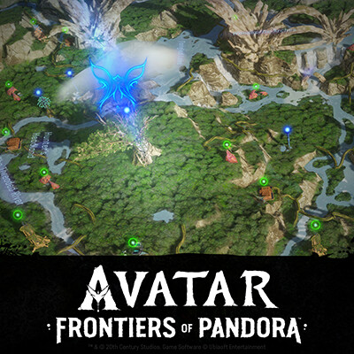 ArtStation - Avatar Frontiers of Pandora - Map, Controller and Respawn