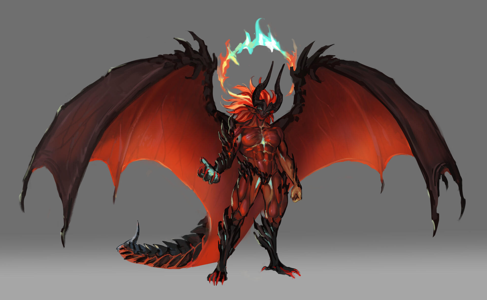 ArtStation - Dragon God Character Design