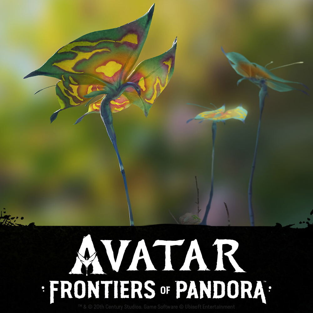ArtStation - Avatar Flutter Flower