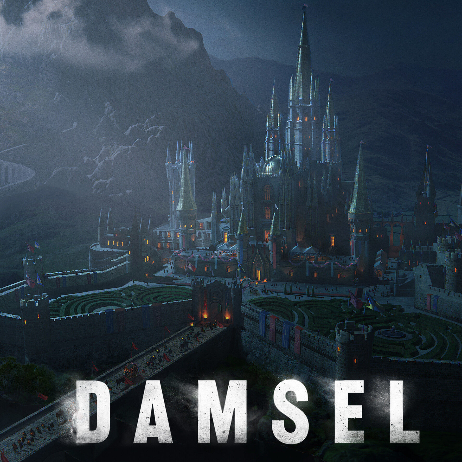 ArtStation - Damsel Castle concept