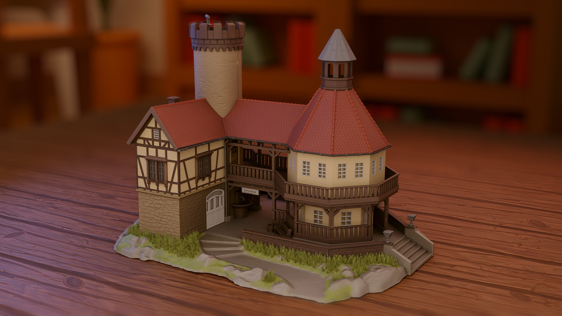 ArtStation - Miniature Castle