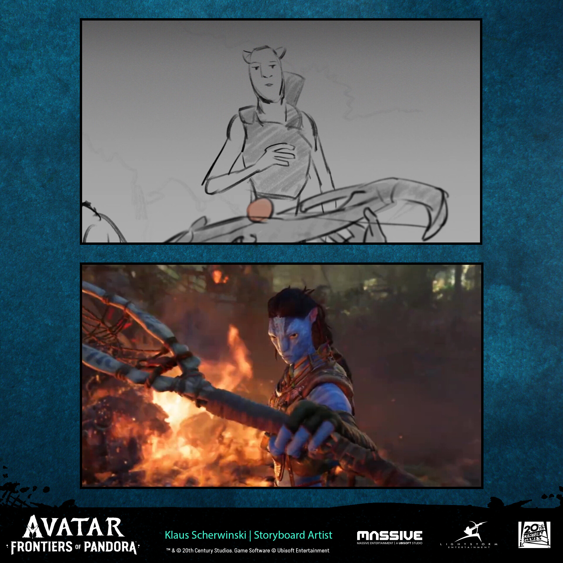 ArtStation - Avatar: Frontiers Of Pandora Storyboard Animatic "Arrival"