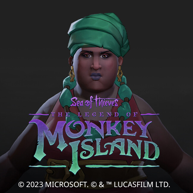 ArtStation - Sea of Thieves: Legend of Monkey Island - Character